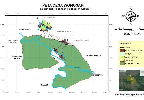 Detail Petanda Wonosari-
